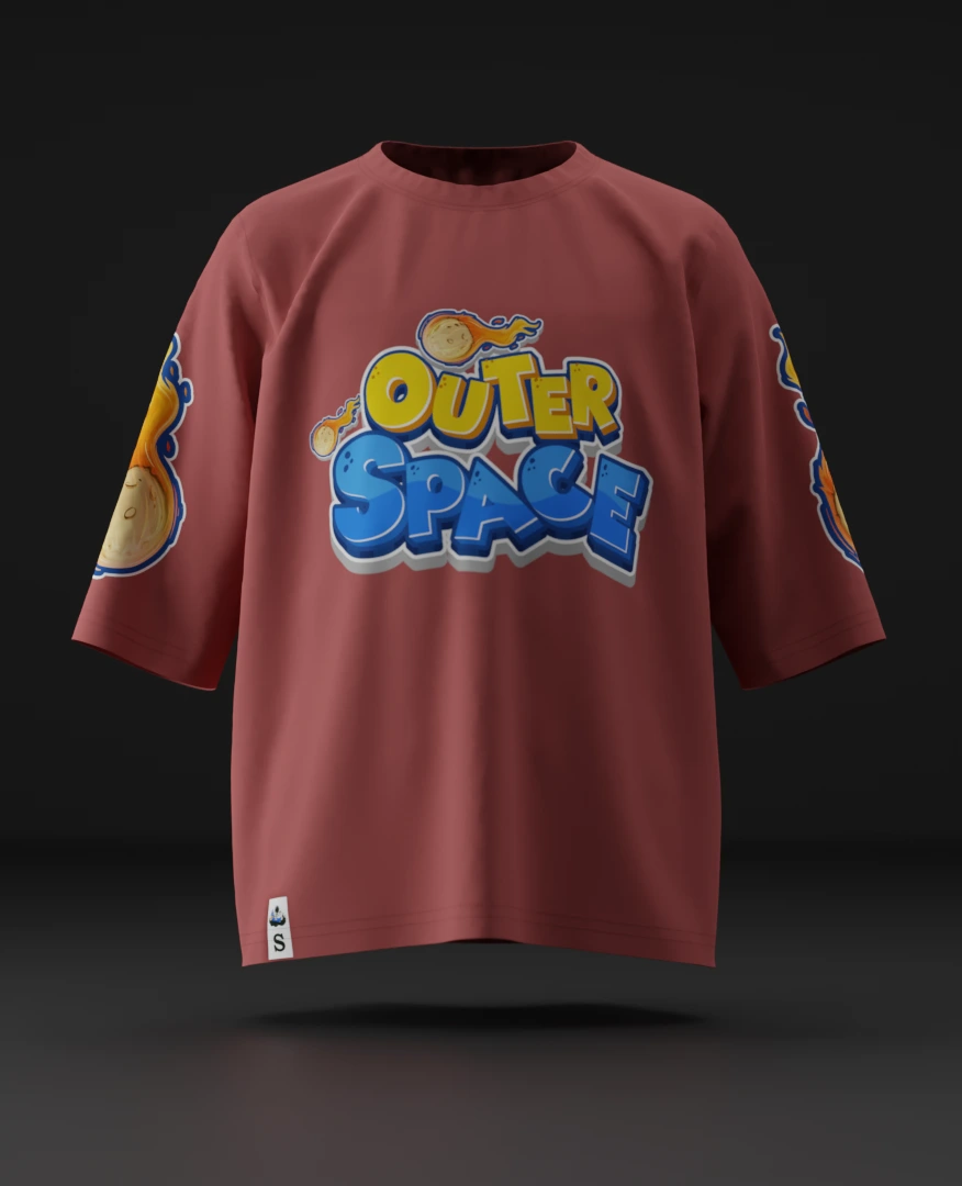 3D Mockup Kaos Oversize Anak Vol 30 | 3D Kaos Oversize